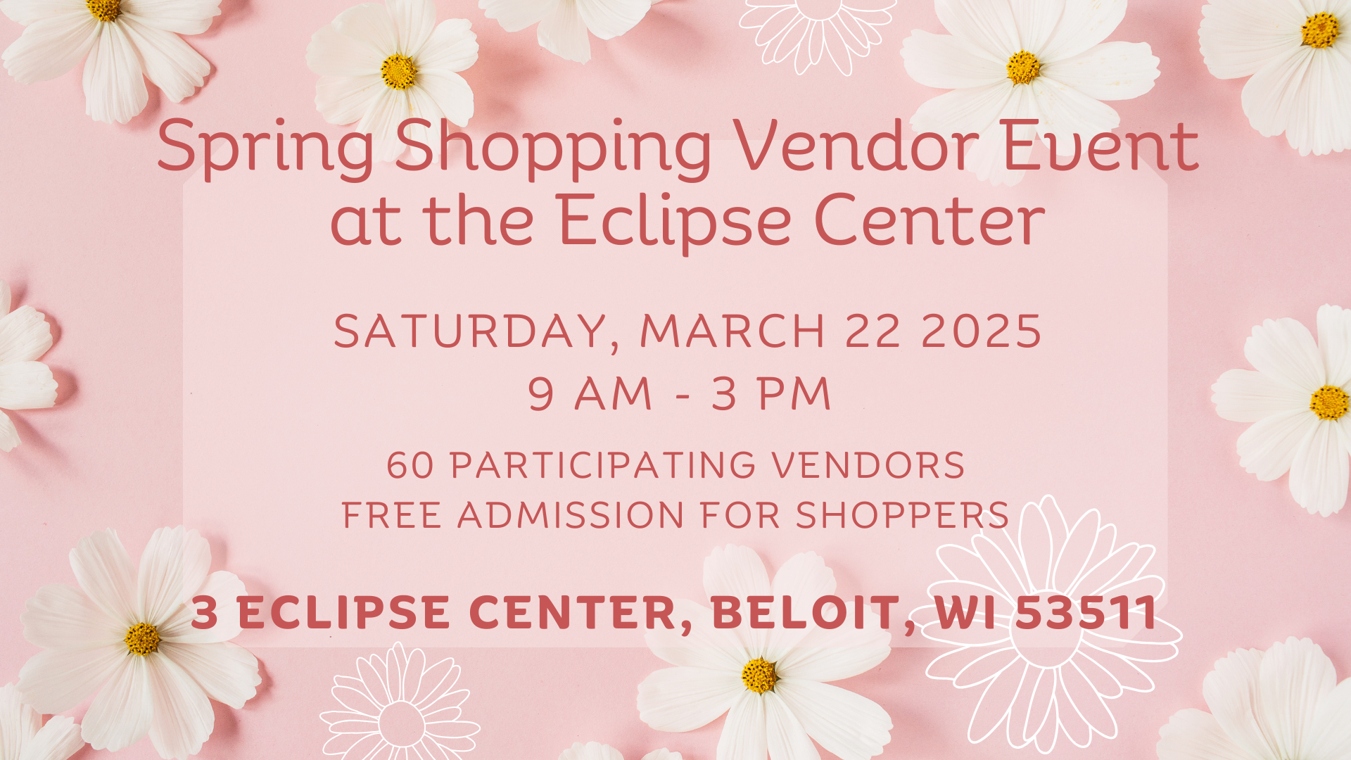 Beloit Spring Shopping Expo at the Eclipse Center 03.22.25 – Events By ...